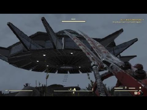 Fallout 76 Cool UFO Camp Build - YouTube