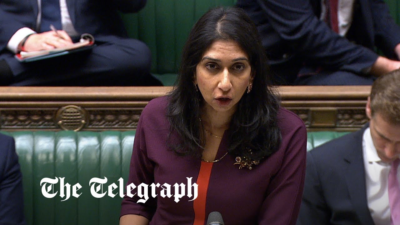 Suella Braverman delivers Rwanda asylum policy statement to Commons ...