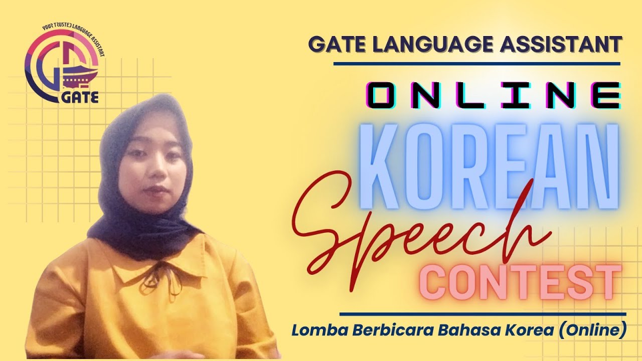 Tita Novita S. - Korean Speech Contest 2023 GATE Language Assistant ...