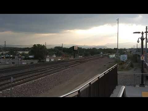 Amtrak California Zephyr #6 lead by AMTK P42DC #146 & #2 passing close to MP 5 on the UP Moffat ...