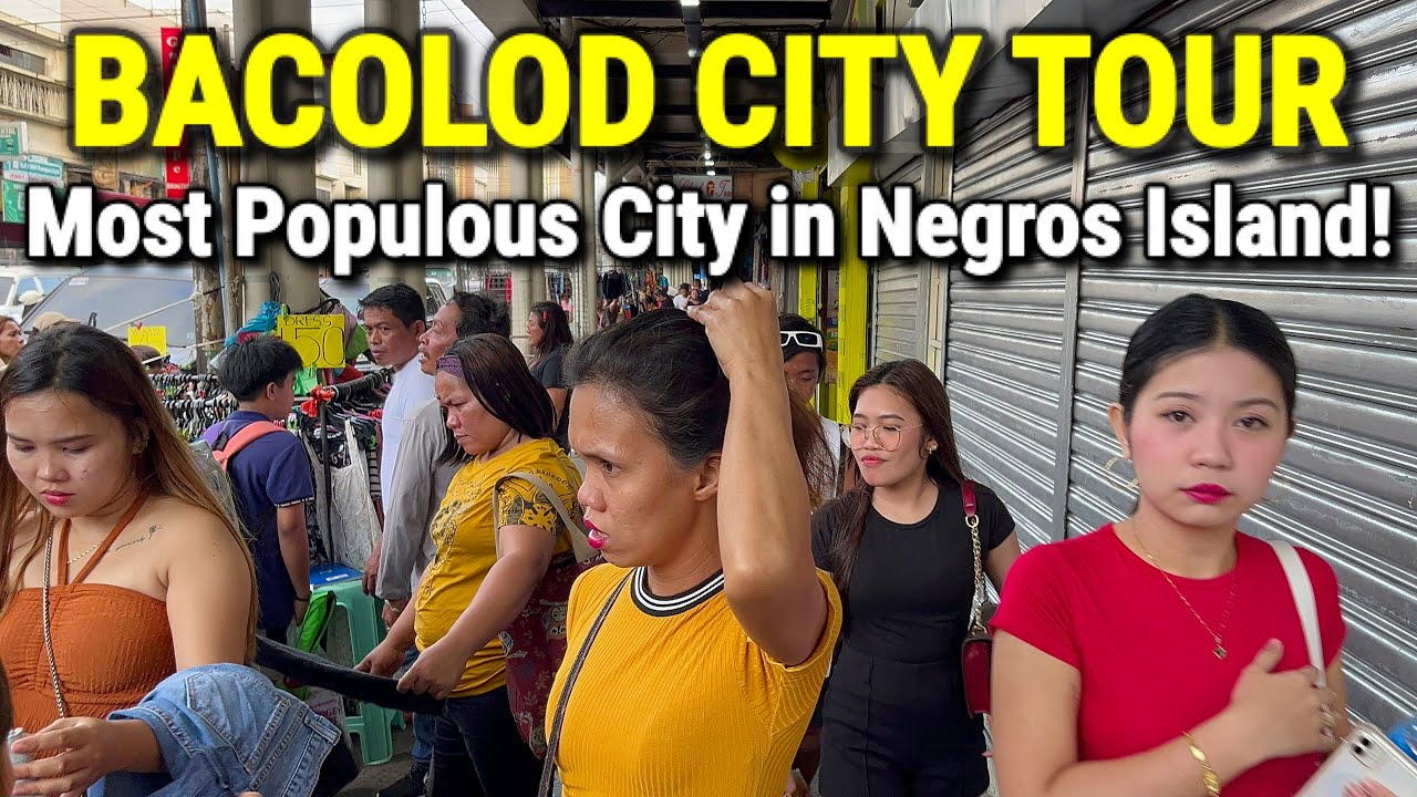 Downtown BACOLOD CITY - Walking Tour | Exploring the Streets & Food ...