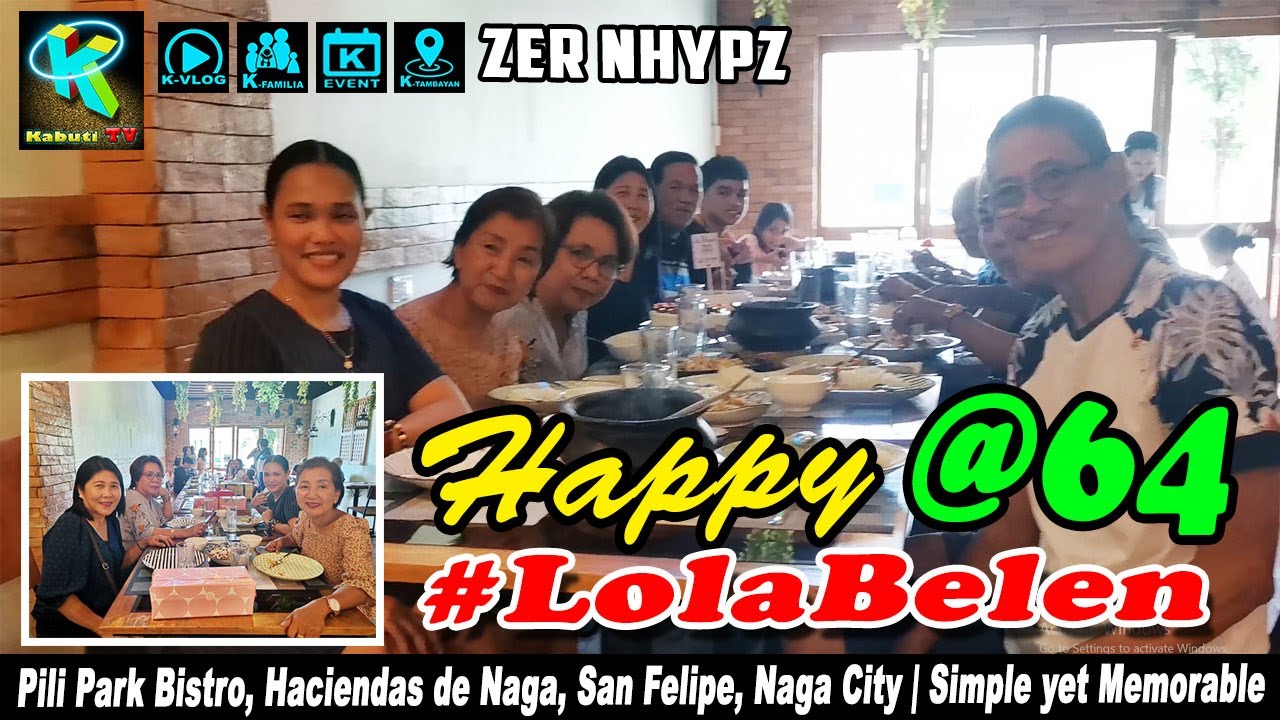 Pili Park Bistro, San Felipe, Naga City | Simple yet Memorable | Happy ...