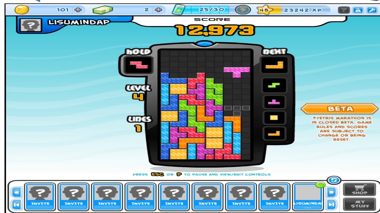 Tetris maraton to level 11 Try Hard - YouTube