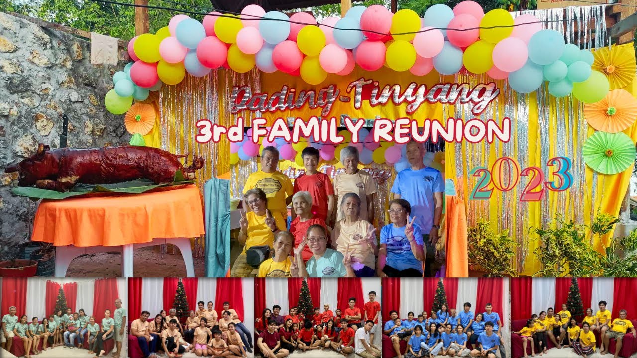 3rd Family Reunion | Mga Sanga Nila Ni Dading Ug Tinyang - YouTube