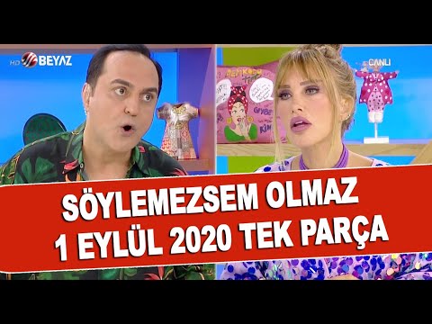 Söylemezsem Olmaz 1 Eylül 2020