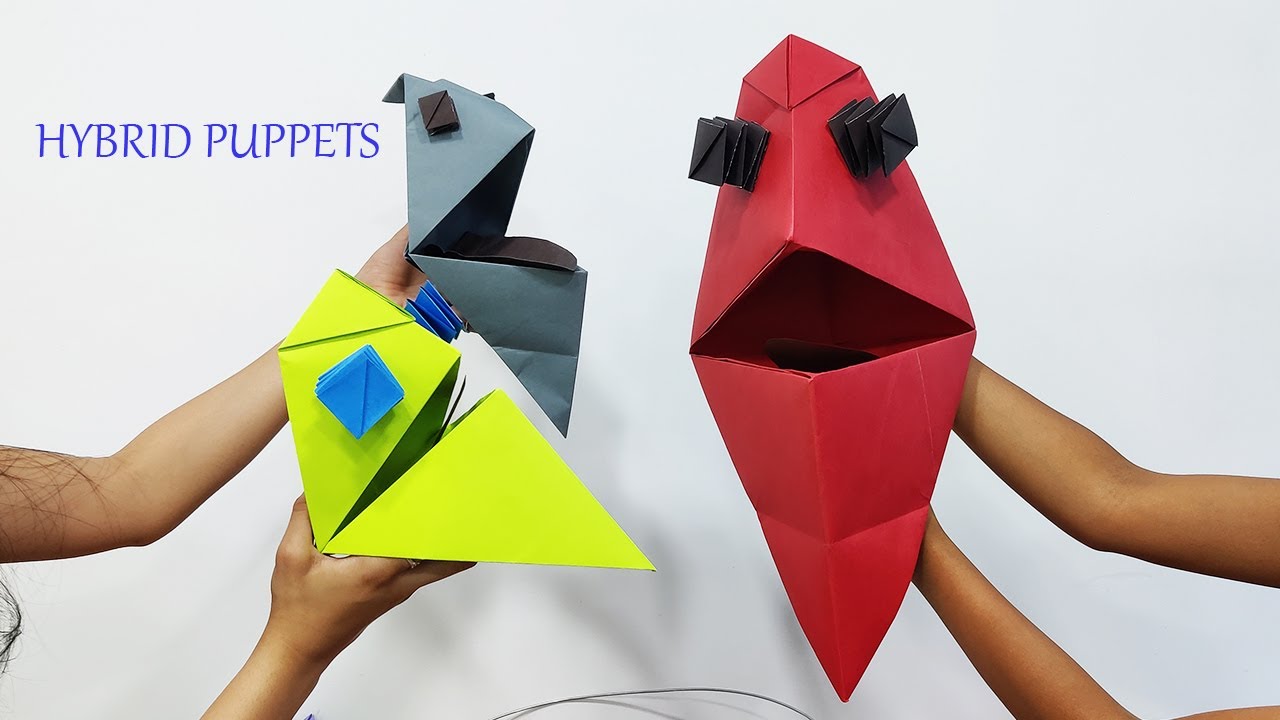 Moving Paper Toy: Fun and Easy Paper Puppet Crafts: Watch and Create ...