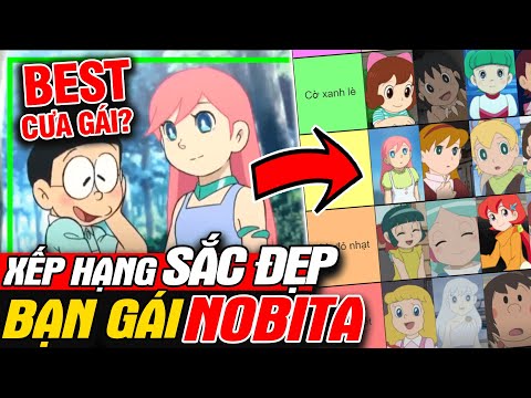 DORAEMON: Xếp Hạng Bạn Gái Của Nobita - Ai Là Người Xinh Nhất? | meXINE