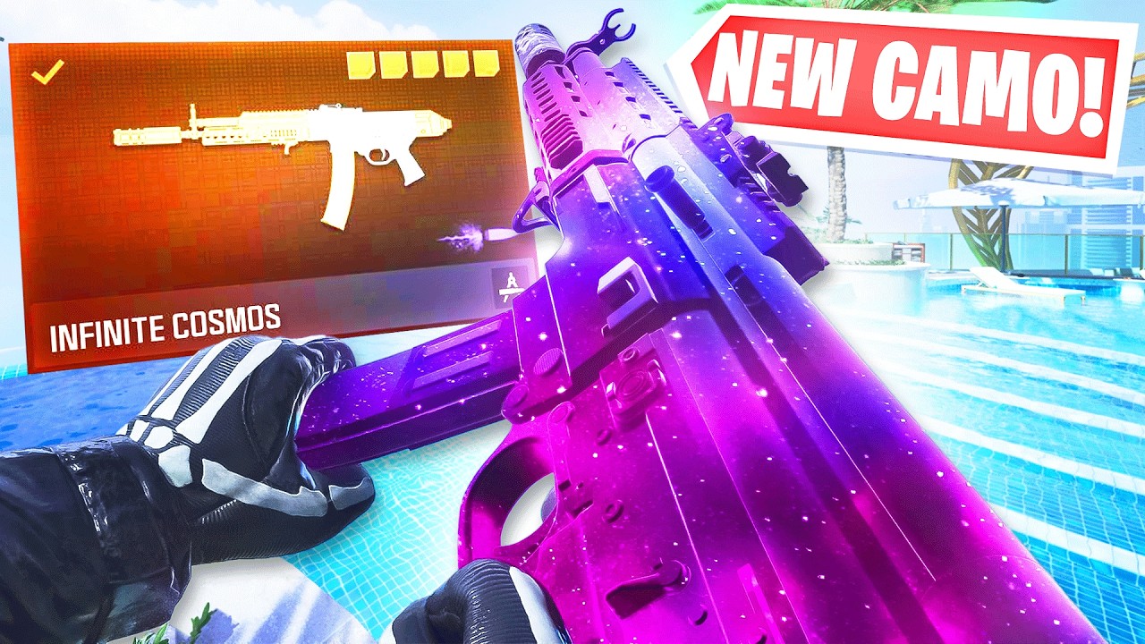 the NEW INFINITE COSMOS CAMO in Rebirth Island Warzone - YouTube