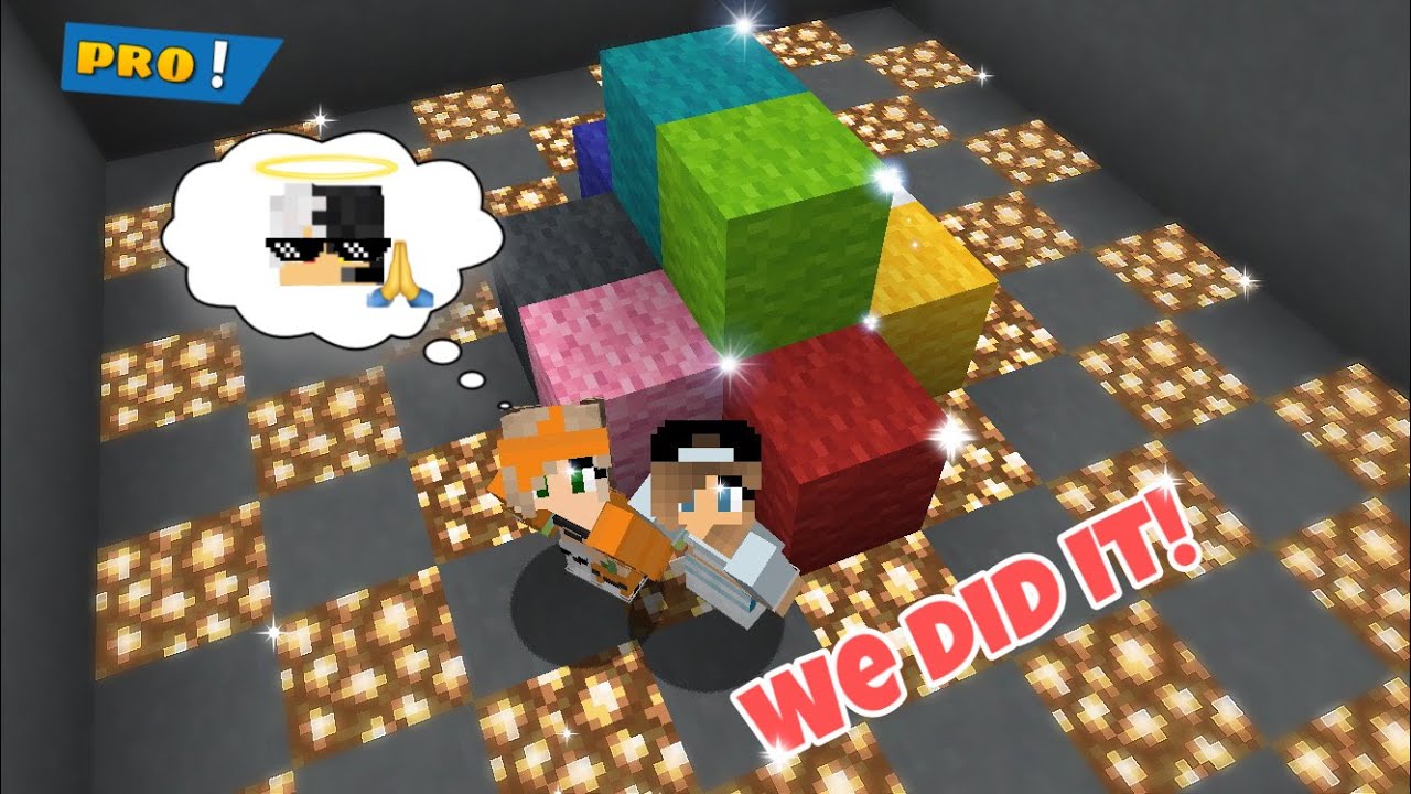 COLLECT ALL THE COLORED WOOL CHALLENGE | (MINECRAFT BEDWARS) - YouTube