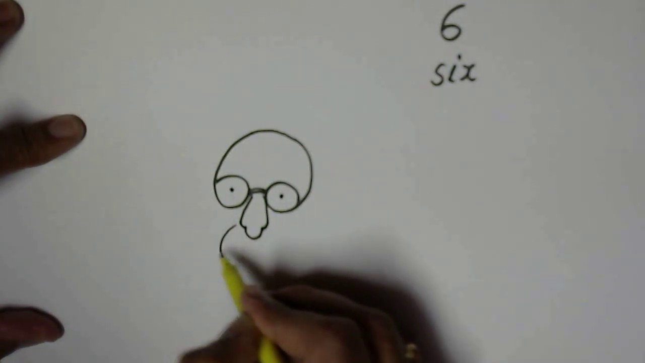 How to draw grandfather. Easy drawing. - YouTube