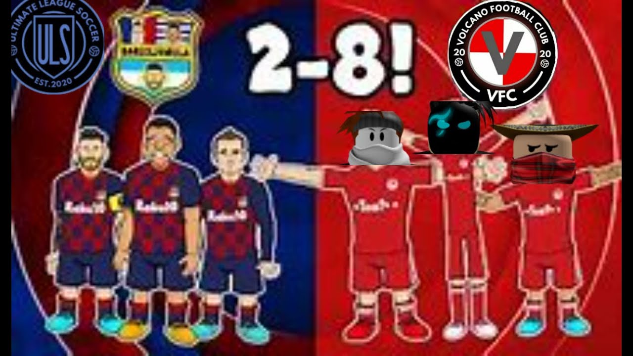 Volcano FC when they beat Barcelona.. - YouTube