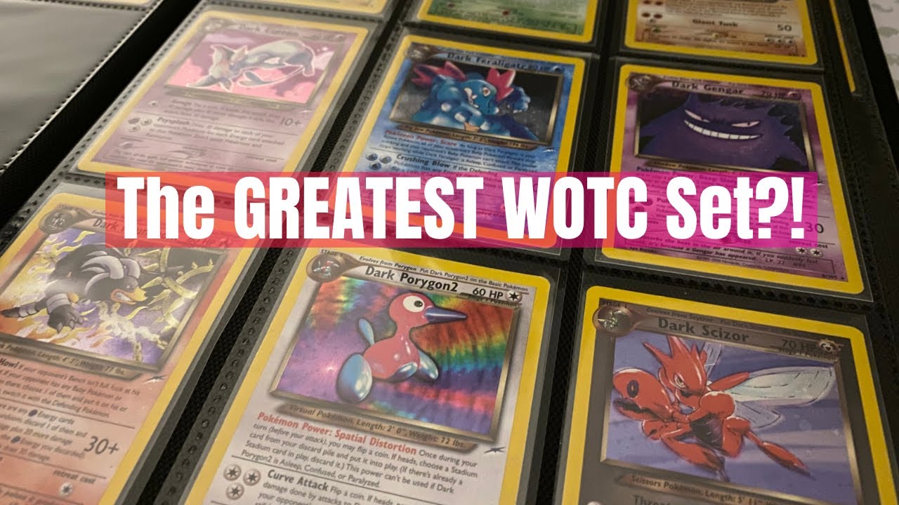 COMPLETE Neo Destiny Pokémon Card Set! - YouTube