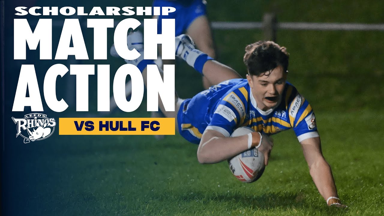 HIGHLIGHTS | Rhinos Scholarship vs Hull FC Scholarship - YouTube