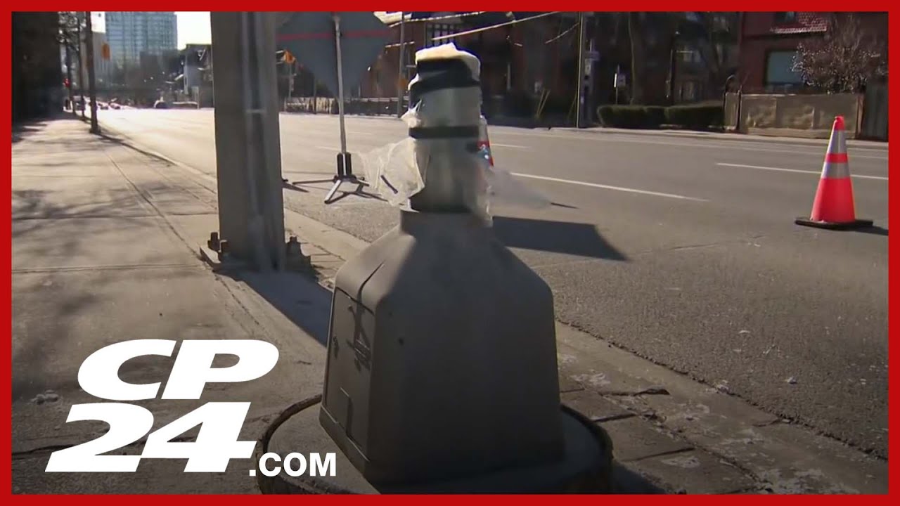 Speed camera on Parkside Drive damaged multiple times - YouTube