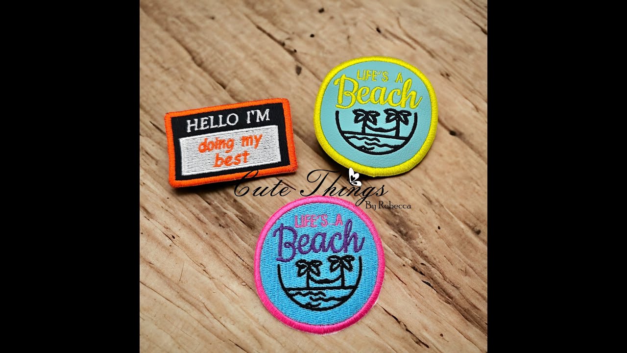 How to Make a Patch - YouTube