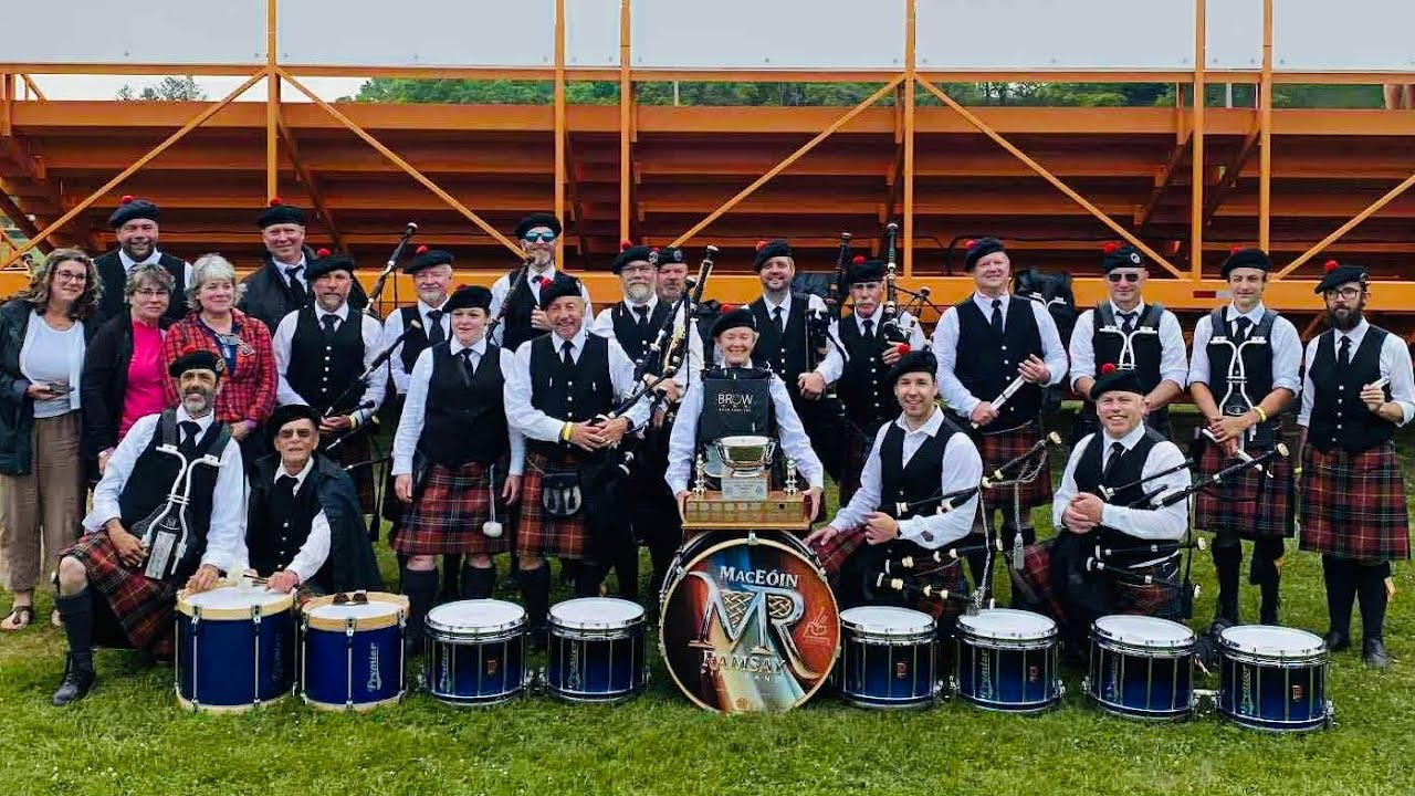 MacEoin-Ramsay Pipe Band 🥇1st Place Gr4 Medley 2025 Northumberland ...