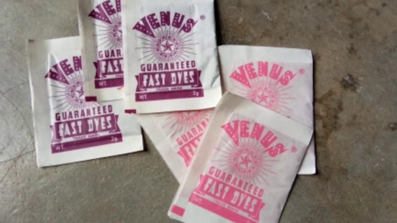 How to dye jacket (venus) - YouTube