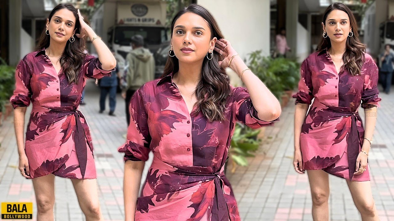 Aditi Rao Hydari L00KS Super STUNNING In Red Thighs Short Outfit at ...