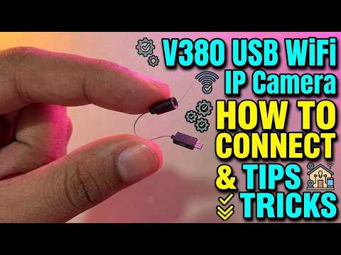 How to Connect V380 USB WiFi Camera to Phone | Setup & Hidden Features Guide