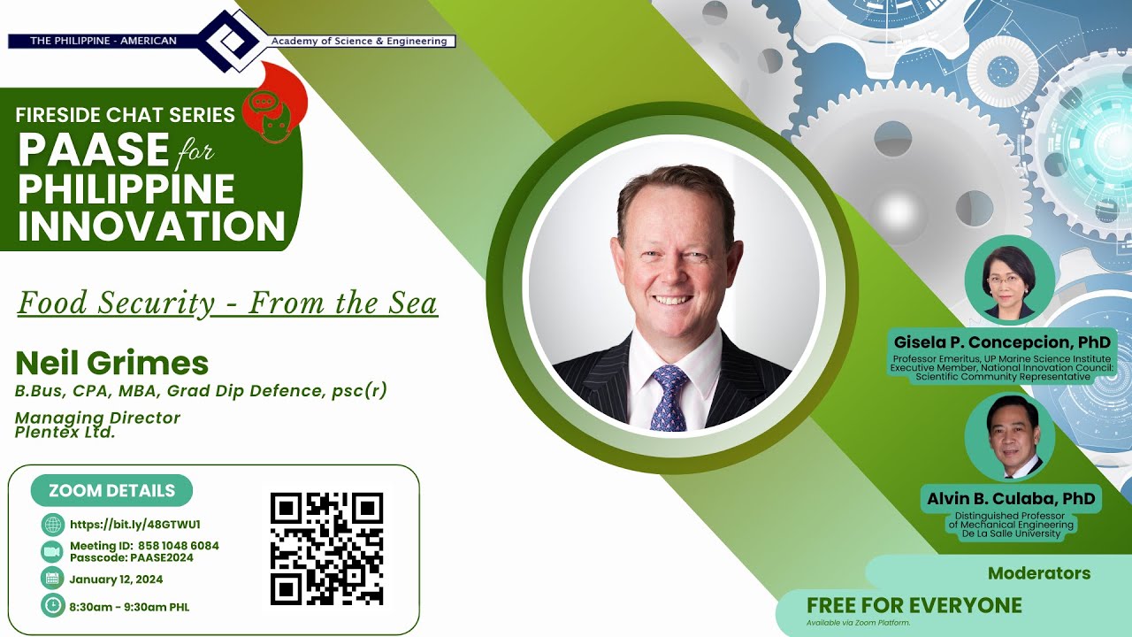 PAASE Fireside Chats Series: PAASE on Innovation (12 Jan 2024) - YouTube