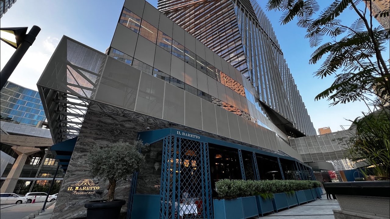 Il Baretto Italian Restaurant | Riyadh | Welcome Saudi - YouTube