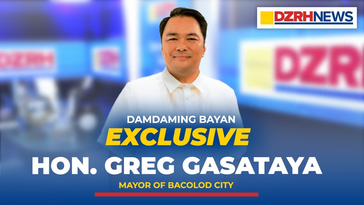 FULL EXCLUSIVE INTERVIEW: Bacolod City Mayor Greg Gelvosa Gasataya ...