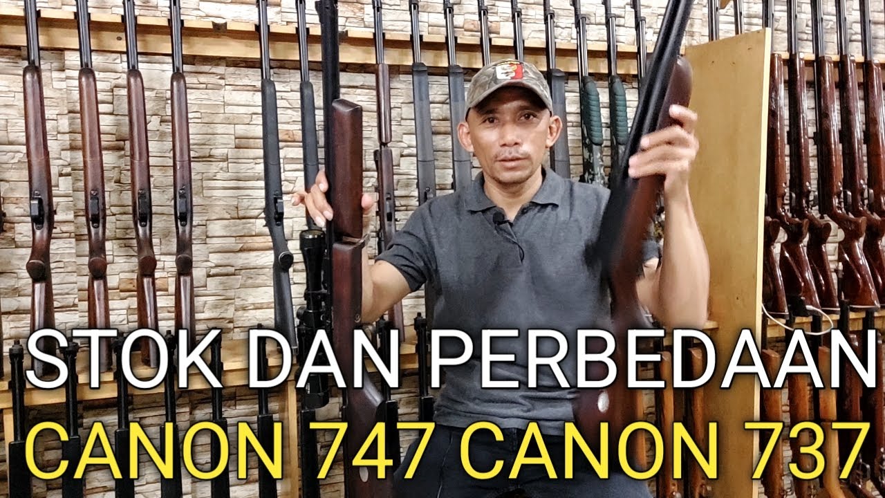 REVIEW CANON 737 DAN 747 POPOR KAYU DAN POPOR VIBER #SNIPER PASUNDAN ...