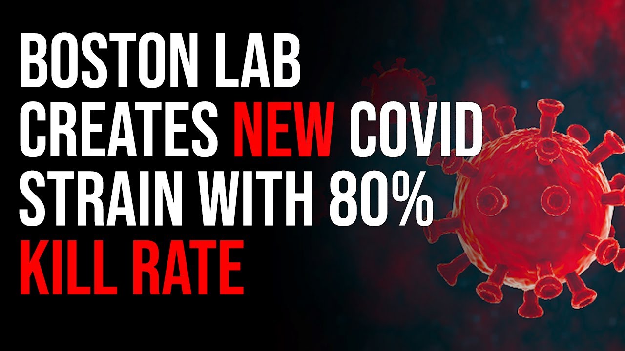 Boston Lab Creates New Covid Strain With 80% KILL RATE & Five Times ...