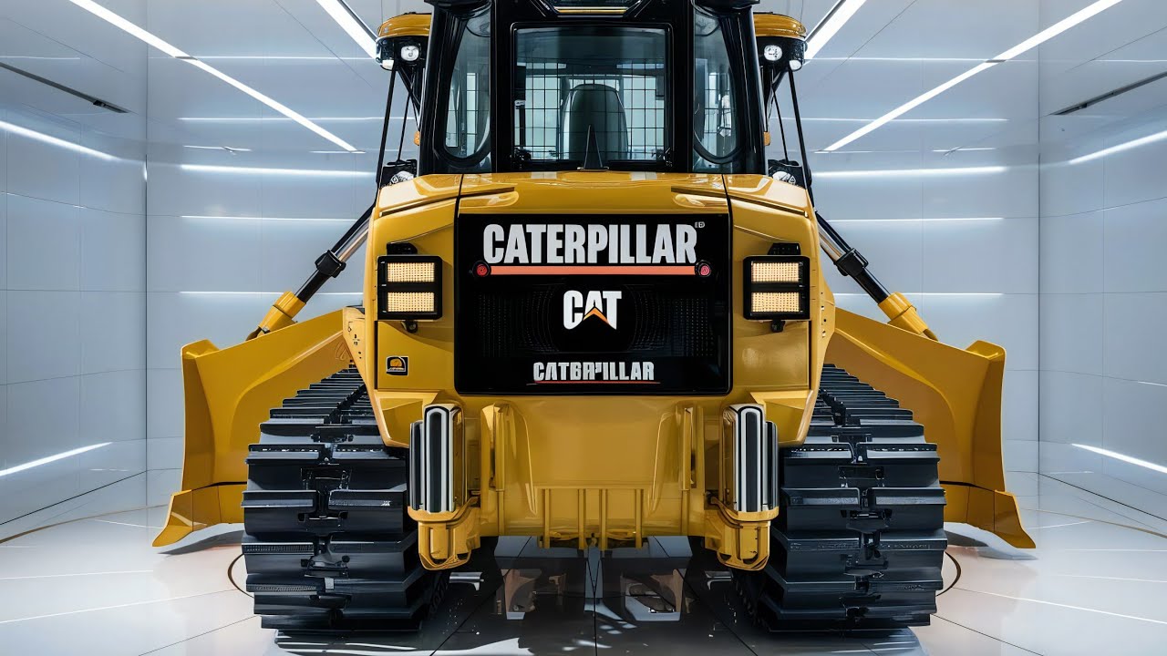 King of the Construction Site: The 2025 Caterpillar D12 Bulldozer - YouTube