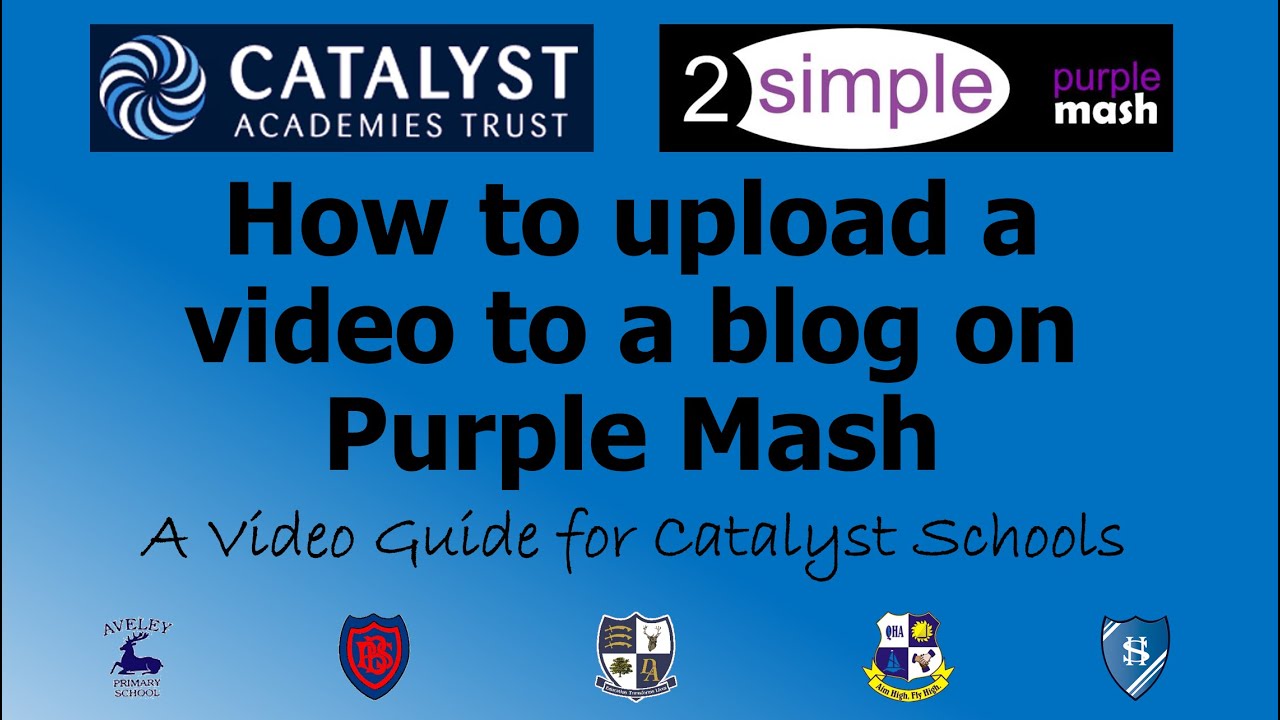 How to upload a video to the blog on a computer - YouTube