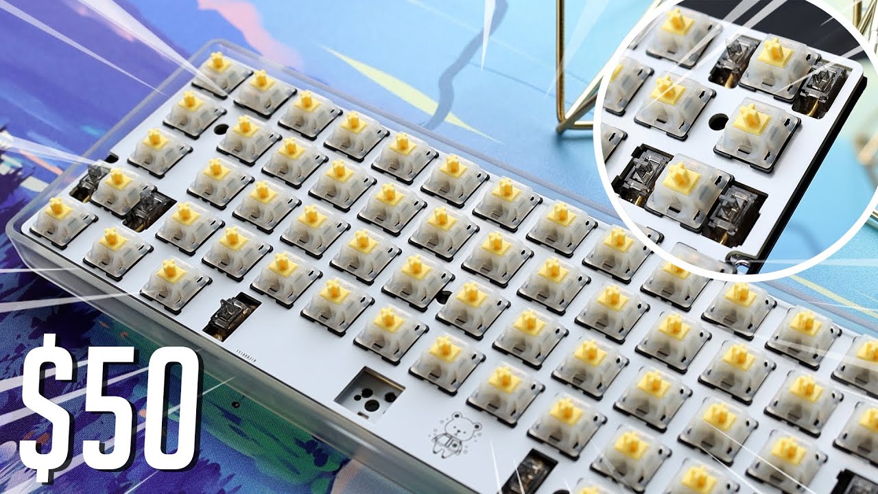 I Found a $50 Budget Keyboard Kit (CM64 Review) - YouTube