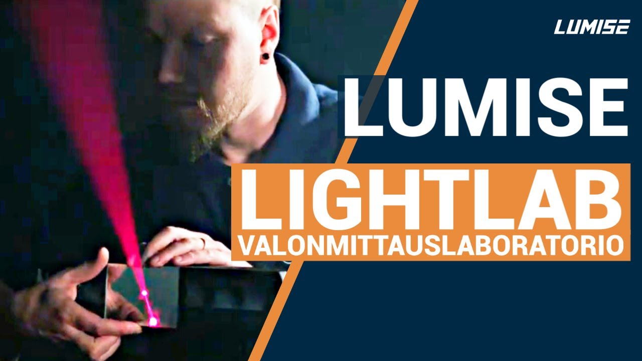 Lumise LIGHTLAB-valonmittauslaboratorio - YouTube