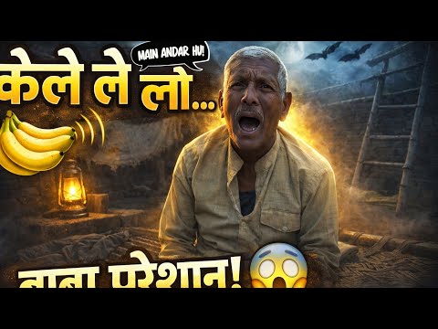Sote Baba Ko Raat Me Kele Wale Ne Jaga Diya 😱 | Funny Village Prank