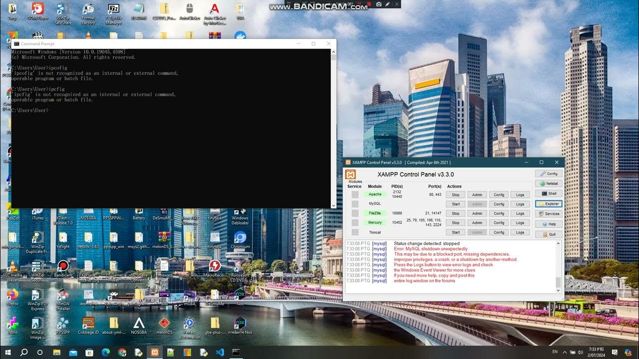 How to Fix Error MySQL Shutdown Unexpectedly in XAMPP - YouTube