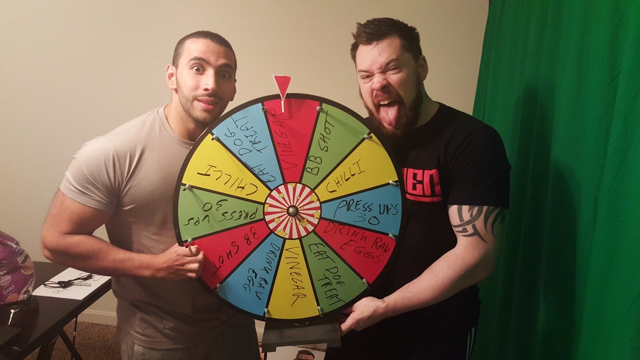THE CHALLENGE WHEEL!!! - YouTube
