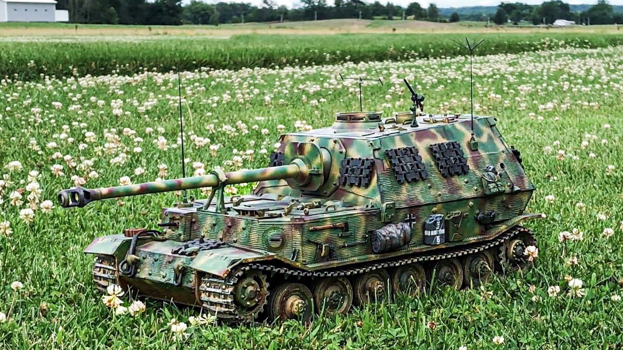 1/16 Scale German Elefant RC Tank – Powerful WW2 German Heavy Tank ...