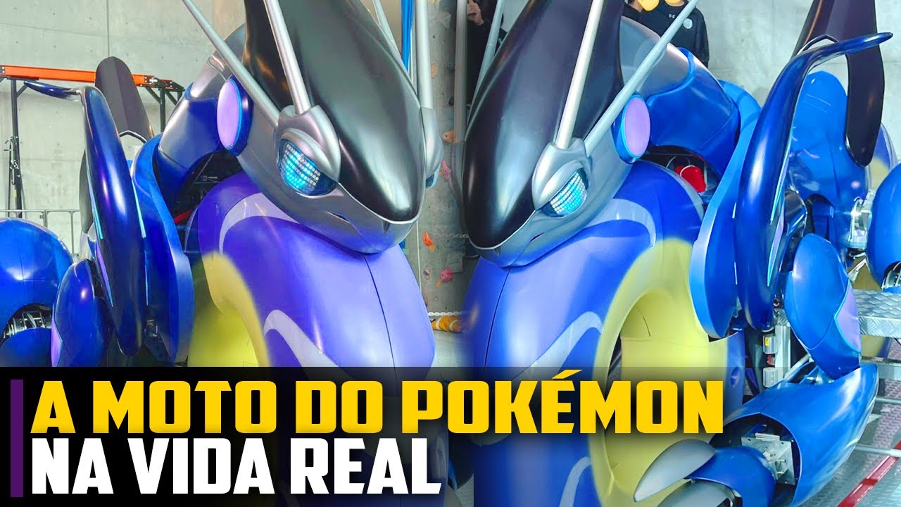 A MOTO REALISTA do Pokémon na VIDA REAL - YouTube