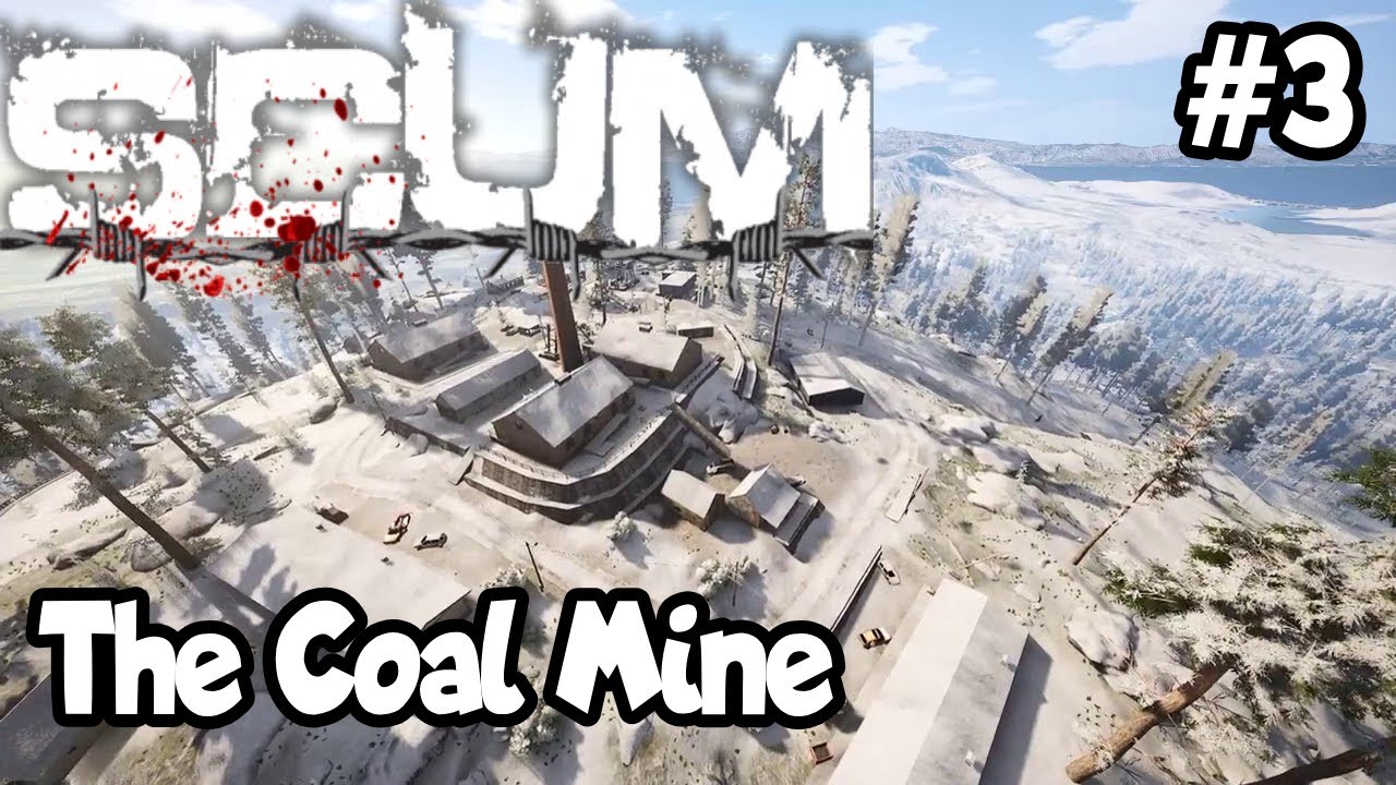 SCUM - Exploring Deep Coal Mine: Episode 3 - YouTube