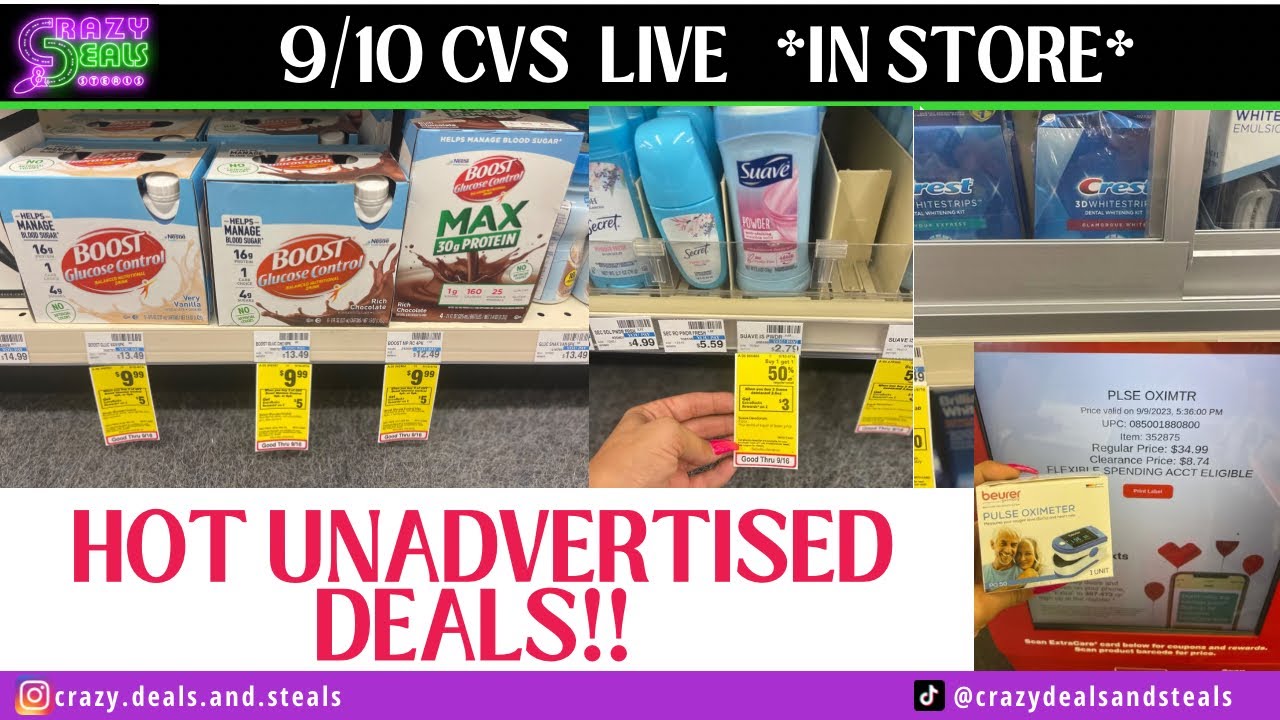 9/10 CVS *IN STORE* LIVE!! HOT Unadvertised 9/10 CVS Deals & MORE ...