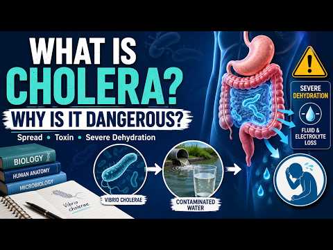 Why is Cholera so dangerous? The biology explained