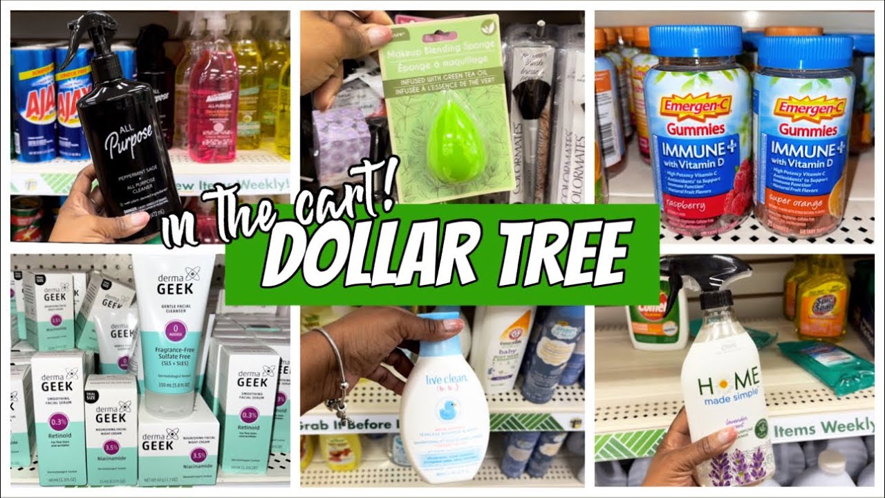 DOLLAR TREE | DOLLAR TREE COME WITH ME | DOLLAR TREE HEALTH | WHATS NEW ...
