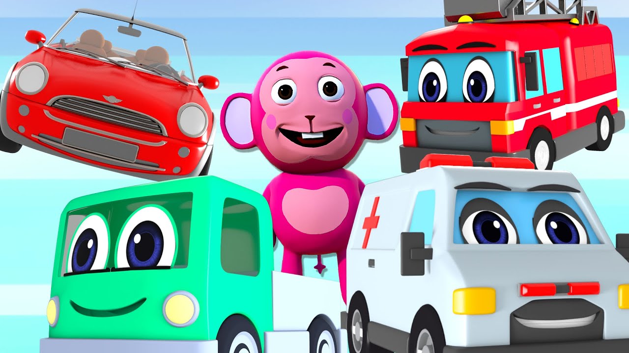 I Love Vehicles 🚗 Learn Vehicles for Kids | Best Kids Songs | ABC ...