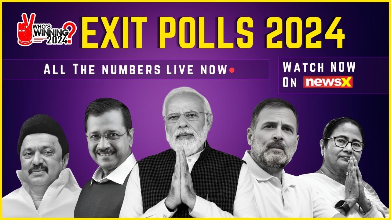 NewsX - D-Dynamics Exit Poll 2024 | All India Numbers | General ...
