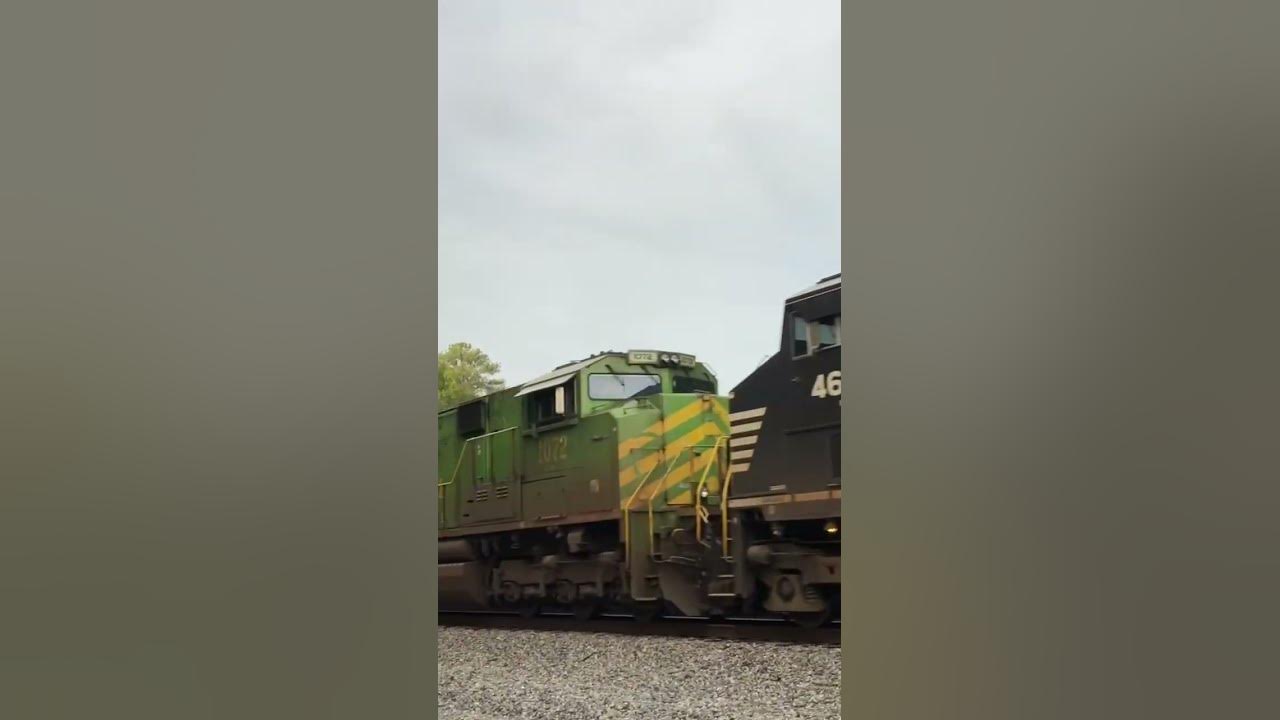 NS 1072 Trails 3RD on NS 29F - YouTube