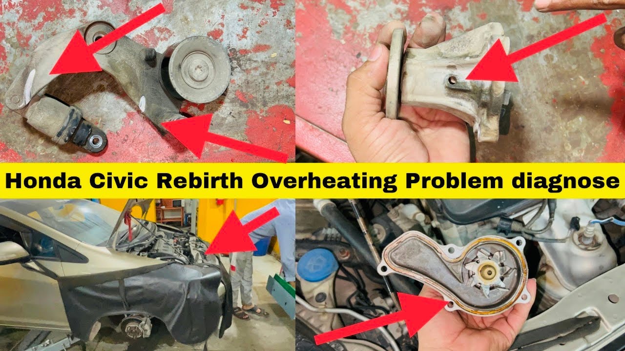 Honda Civic 2013 Overheating Problem Diagnose and Fix - YouTube