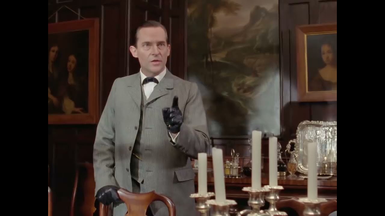 The police inspector was overjoyed to witness Sherlock Holmes's ...