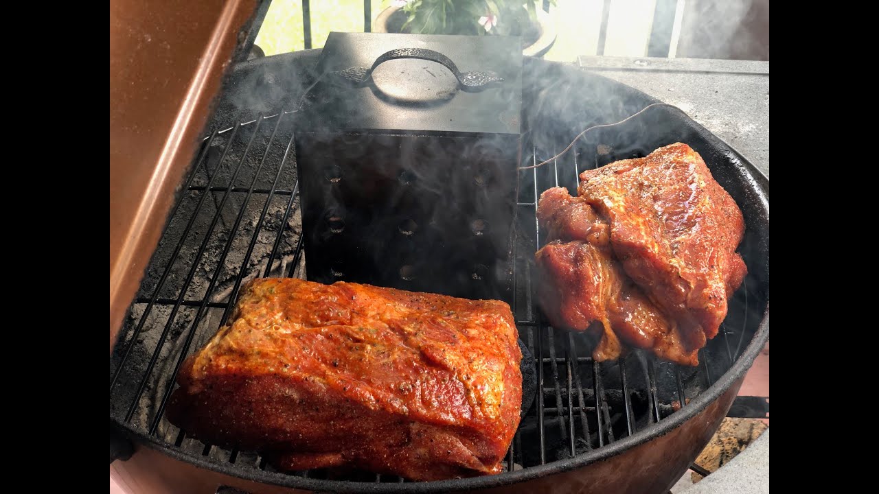 (Smoked Pulled Pork )- 1st Cook Using The Smoke Bomb by Gabby's Grills ...