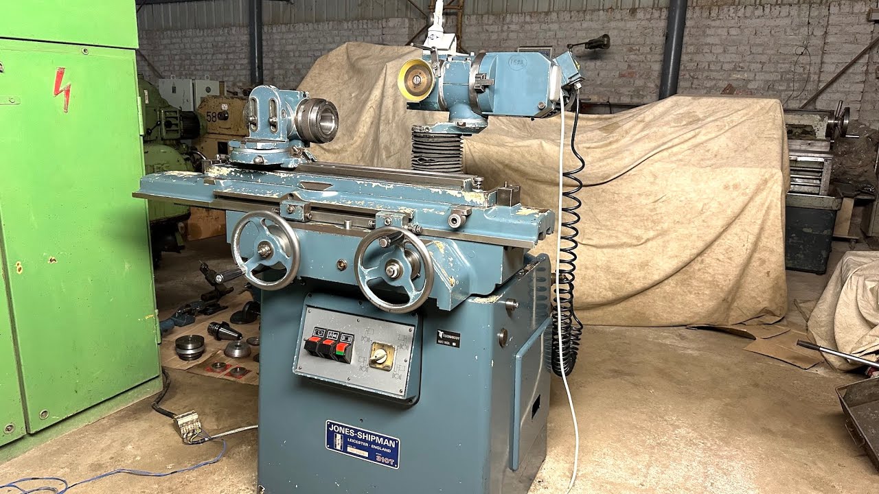 Jones & Shipman 310T Universal Tool and Cutter Grinder Machine - YouTube