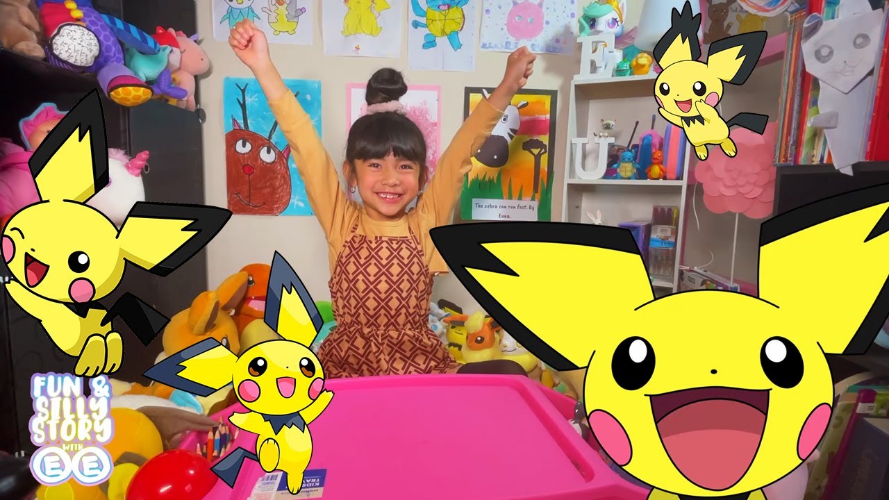 Pokemon - Pichu - Plush Toy and Character Review - YouTube