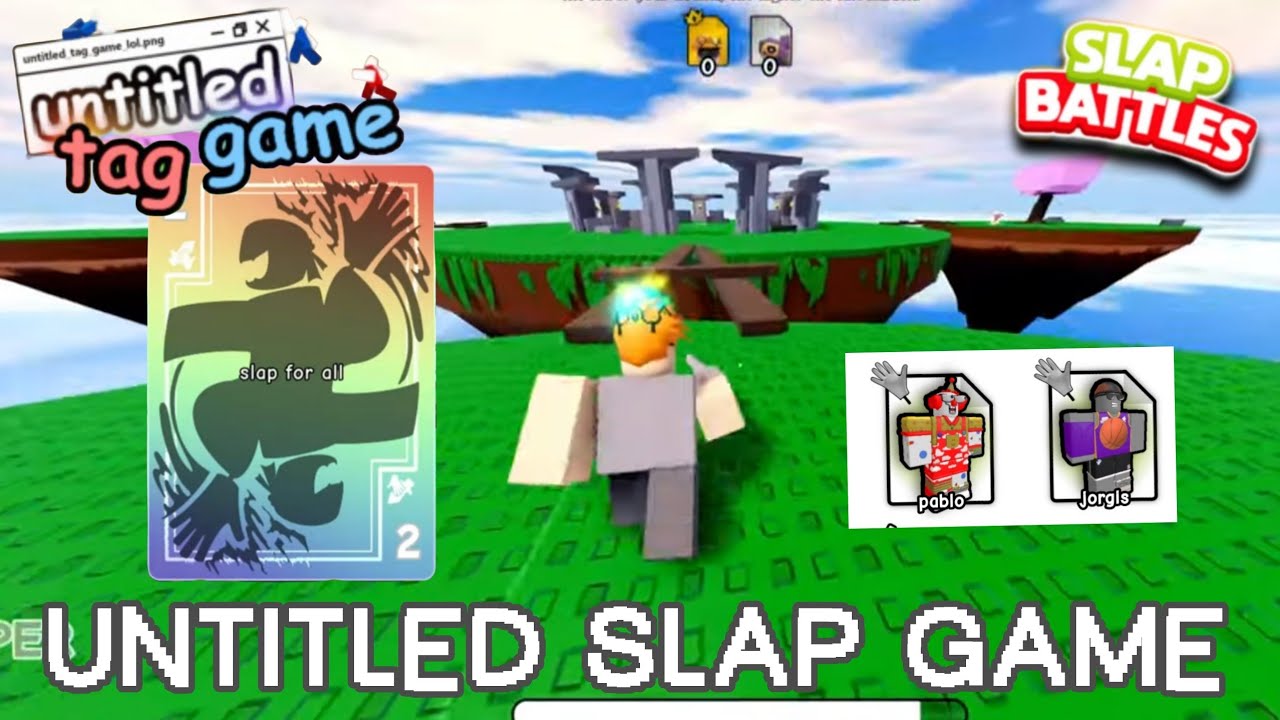 UNTITLED SLAP GAME! | Slap Battles x UTG | ROBLOX - YouTube